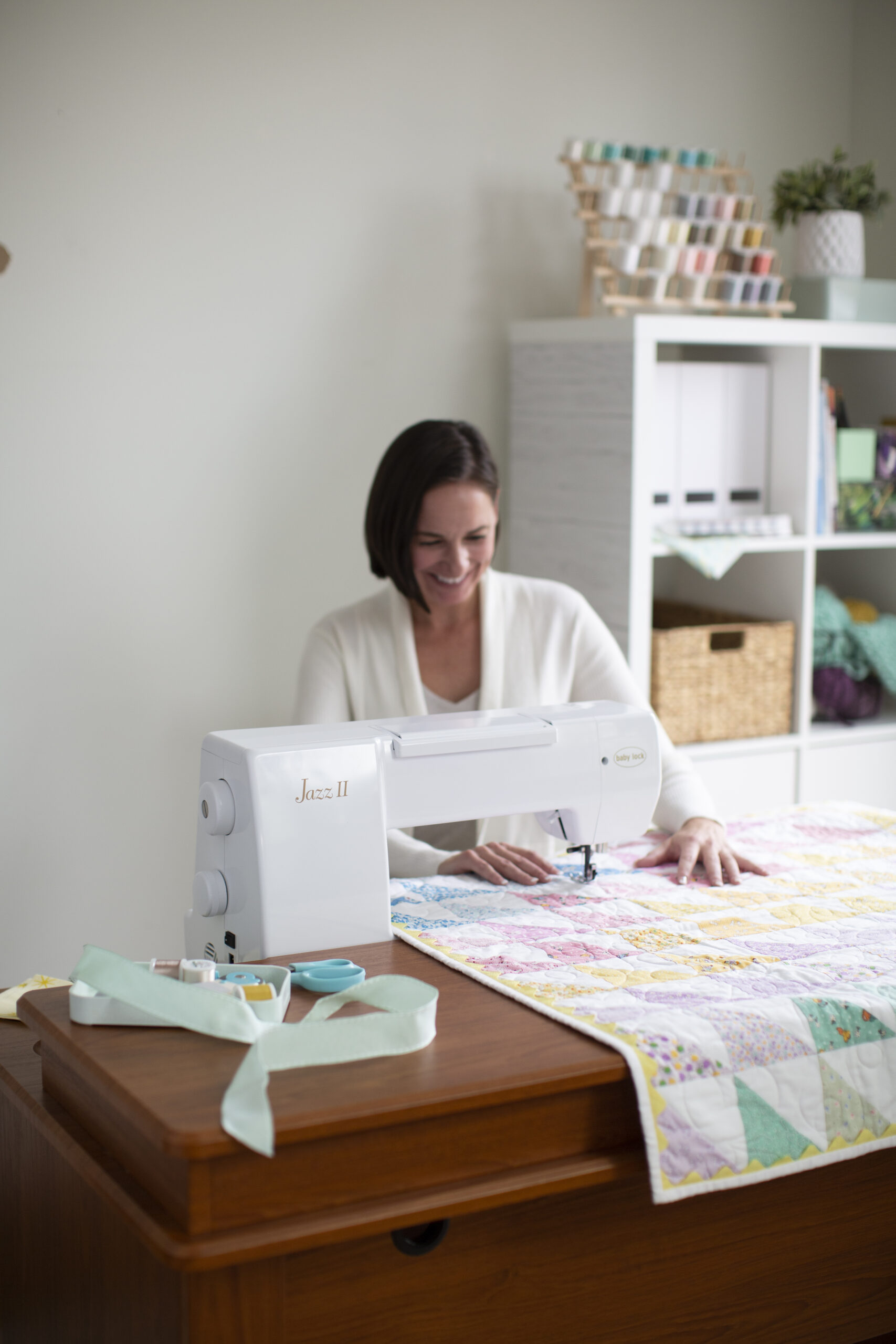 Baby Lock Jazz II Sewing & Quilting Machine W/ Bundle