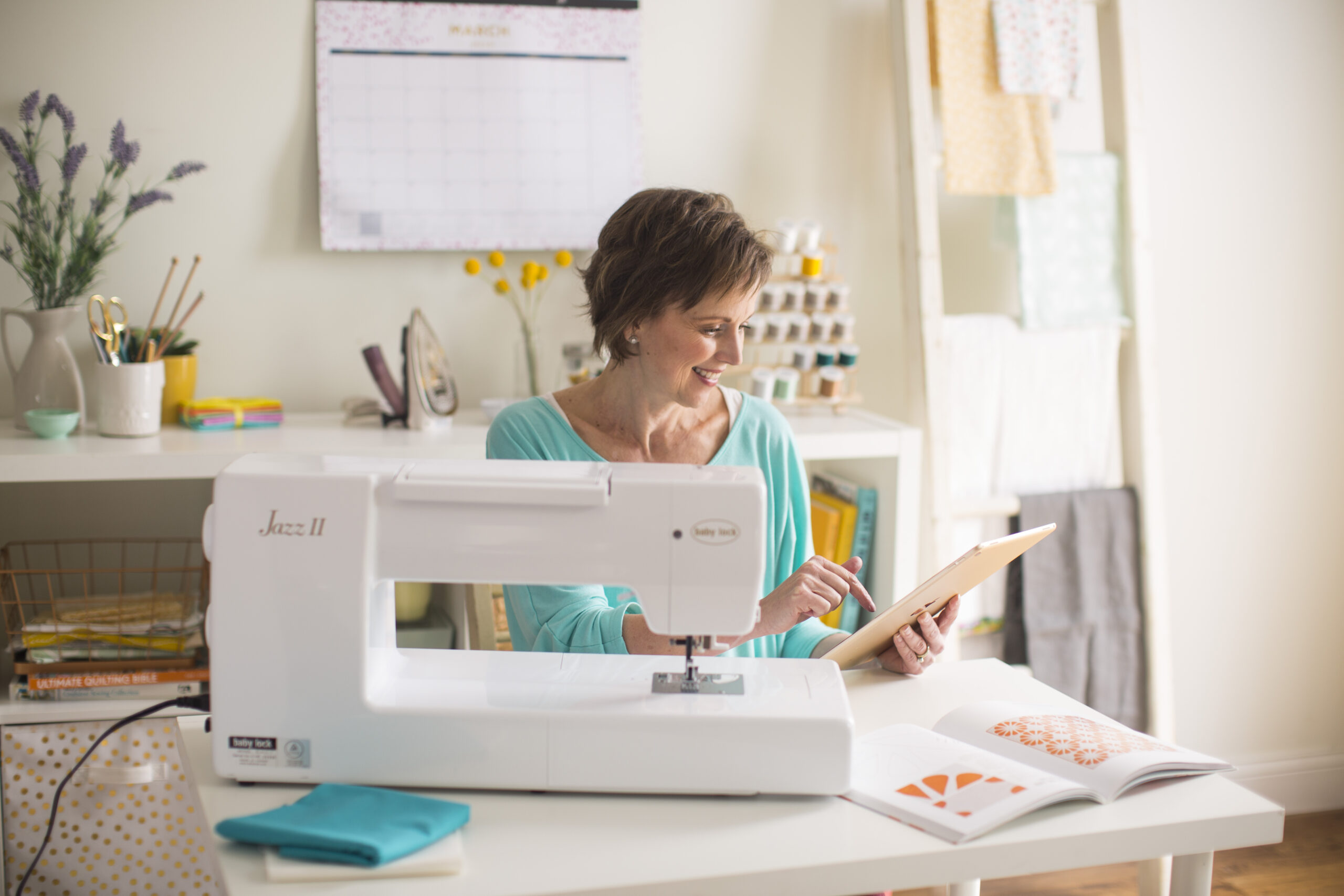 Baby Lock Jazz II Sewing & Quilting Machine W/ Bundle