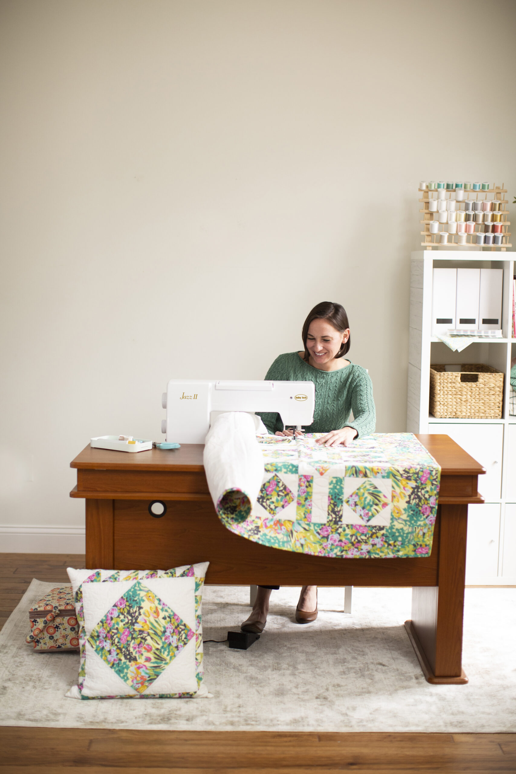 Baby Lock Jazz II Sewing & Quilting Machine W/ Bundle