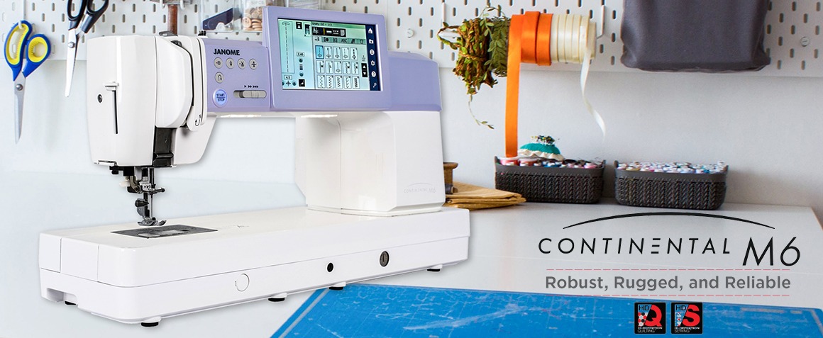Janome Continental M6 Re-certified - Sewing Machine