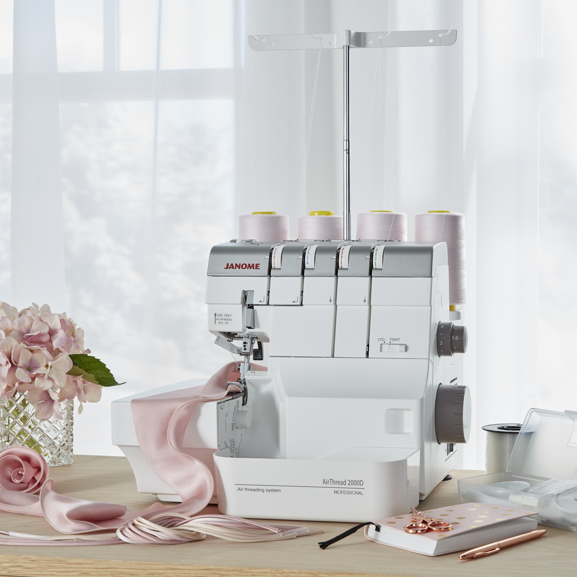 Janome AirThread 2000D - Serger Machine