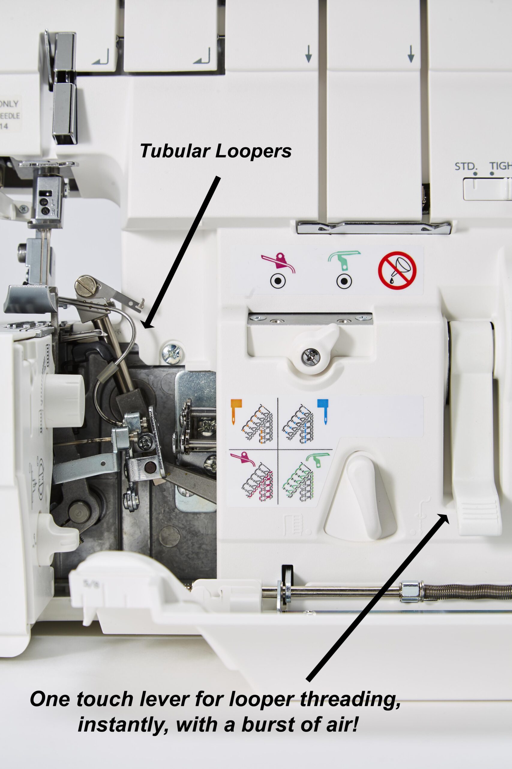 Janome AirThread 2000D - Serger Machine