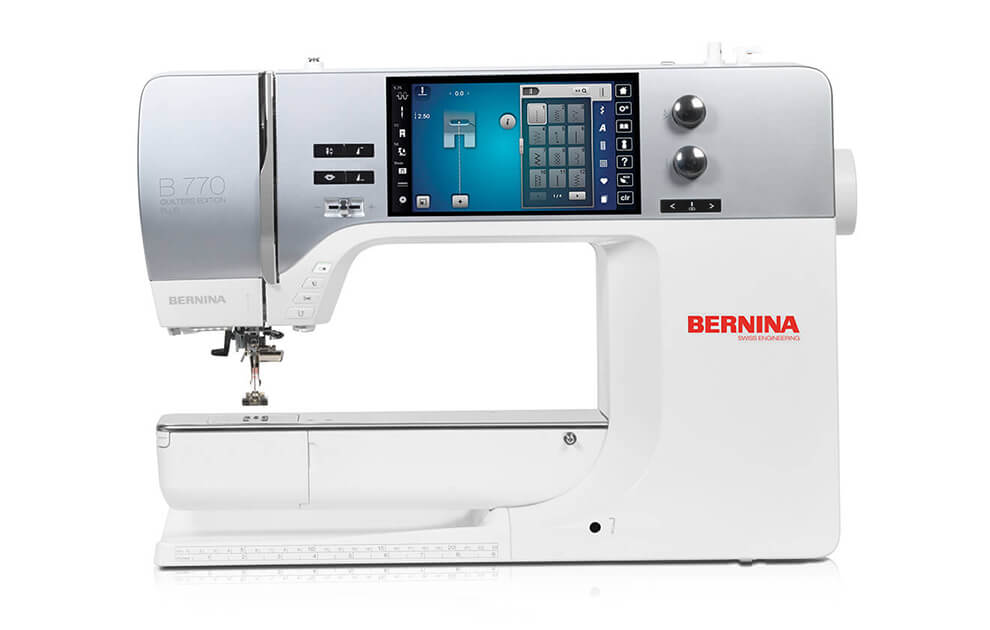 BERNINA 770 QE E PLUS - Embroidery Machine