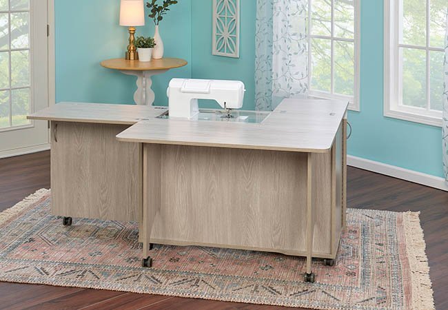 Koala Eclipse Sewing Cabinet White - Sewing Furniture