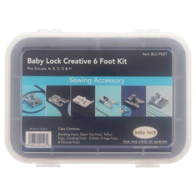 Baby Lock Creative Foot Kit - SAVE Stores | Sewing Machine | Vacuum ...