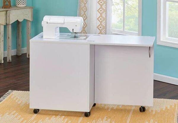 Koala Compact Sewing Cabinet White - Sewing Furniture